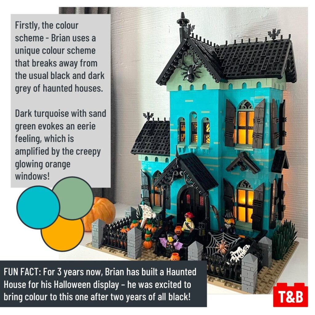#1838 TECHNIQUE ANALYSIS: Haunted House by Brian Everett @stl_brick_co ...