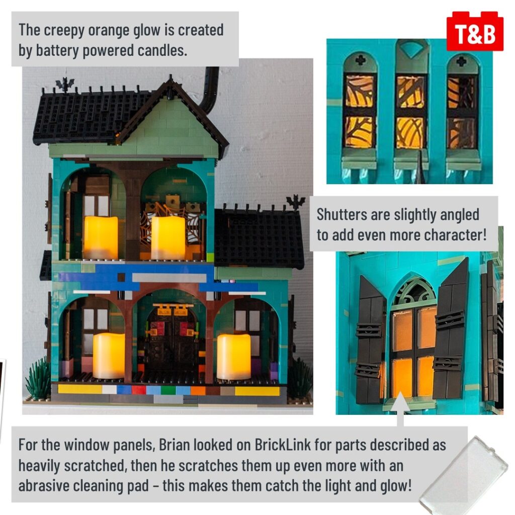 #1838 TECHNIQUE ANALYSIS: Haunted House by Brian Everett @stl_brick_co ...