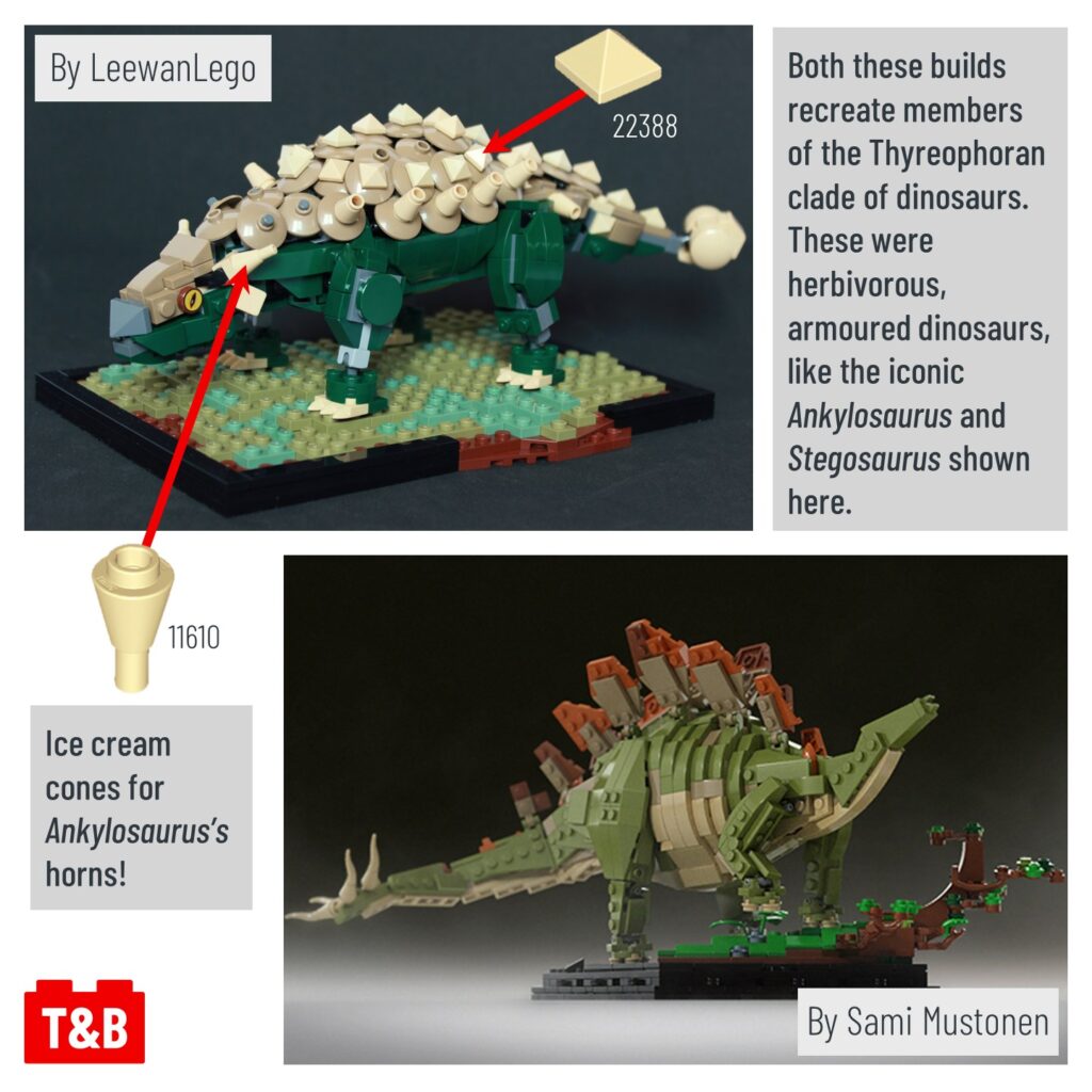 #1915 TECHNIQUE DISCUSSION: Brick-built Dinosaurs - Tips&Bricks