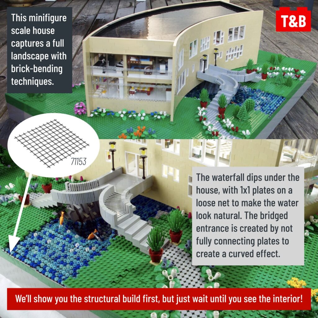 #1979 MOC OF THE WEEK: Waterfall House by Deborah Higdon @buildings ...
