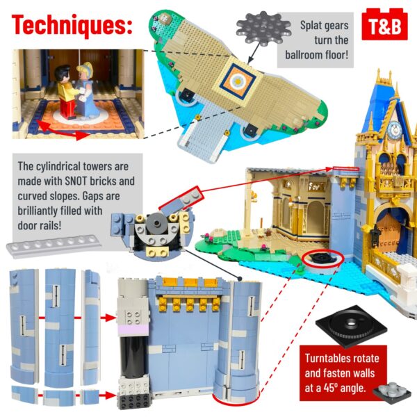 #2067 SET REVIEW: 43222 The Disney Castle - Tips&Bricks