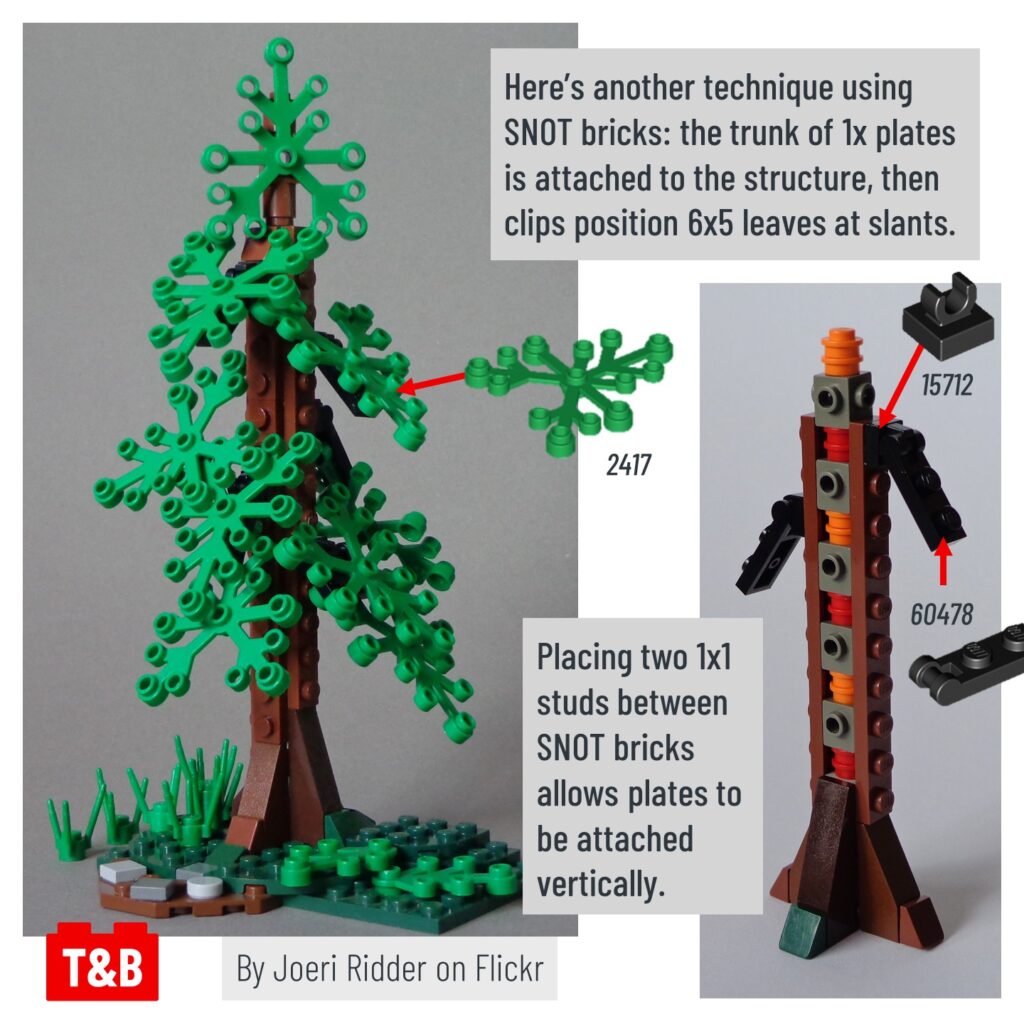 #2072 TECHNIQUE DISCUSSION: Fir tree techniques - Tips&Bricks