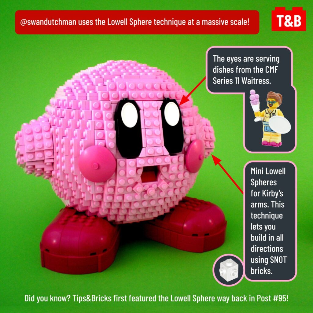 #2145 TECHNIQUE DISCUSSION: Brick-built Kirby Characters - Tips&Bricks