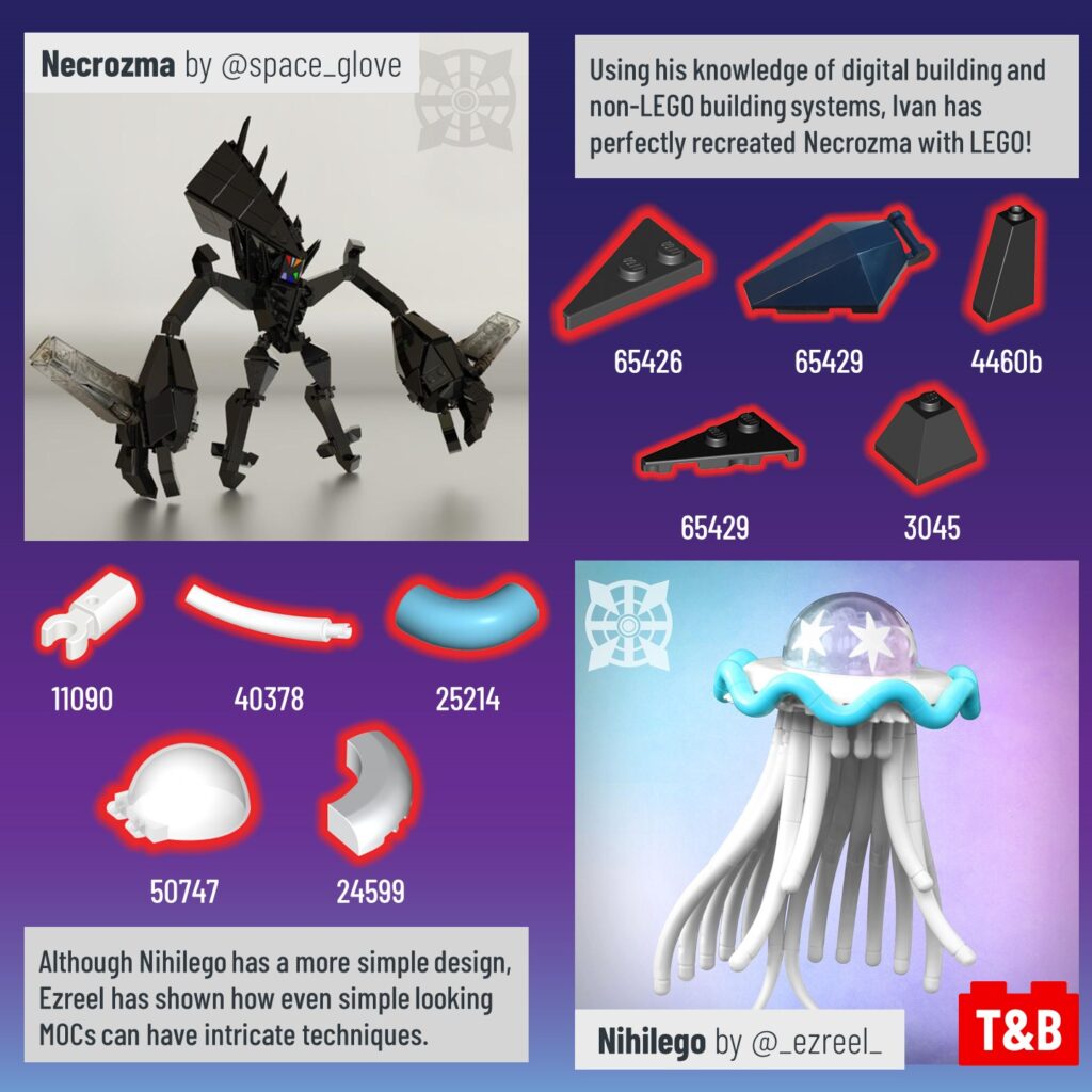 #2260 MOC OF THE WEEK: Ultra Beasts Collab - Tips&Bricks