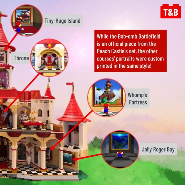 #2355 MOC OF THE WEEK - Princess Peach's Castle by @glimmhilde - Tips ...