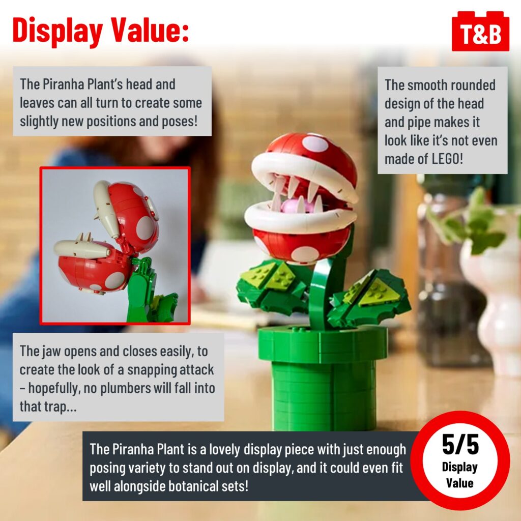 #2369 SET REVIEW: 71426 Piranha Plant - Tips&Bricks