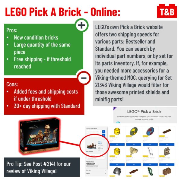 #2375 TIPS: Methods to Building Your MOC Parts Collection - Tips&Bricks