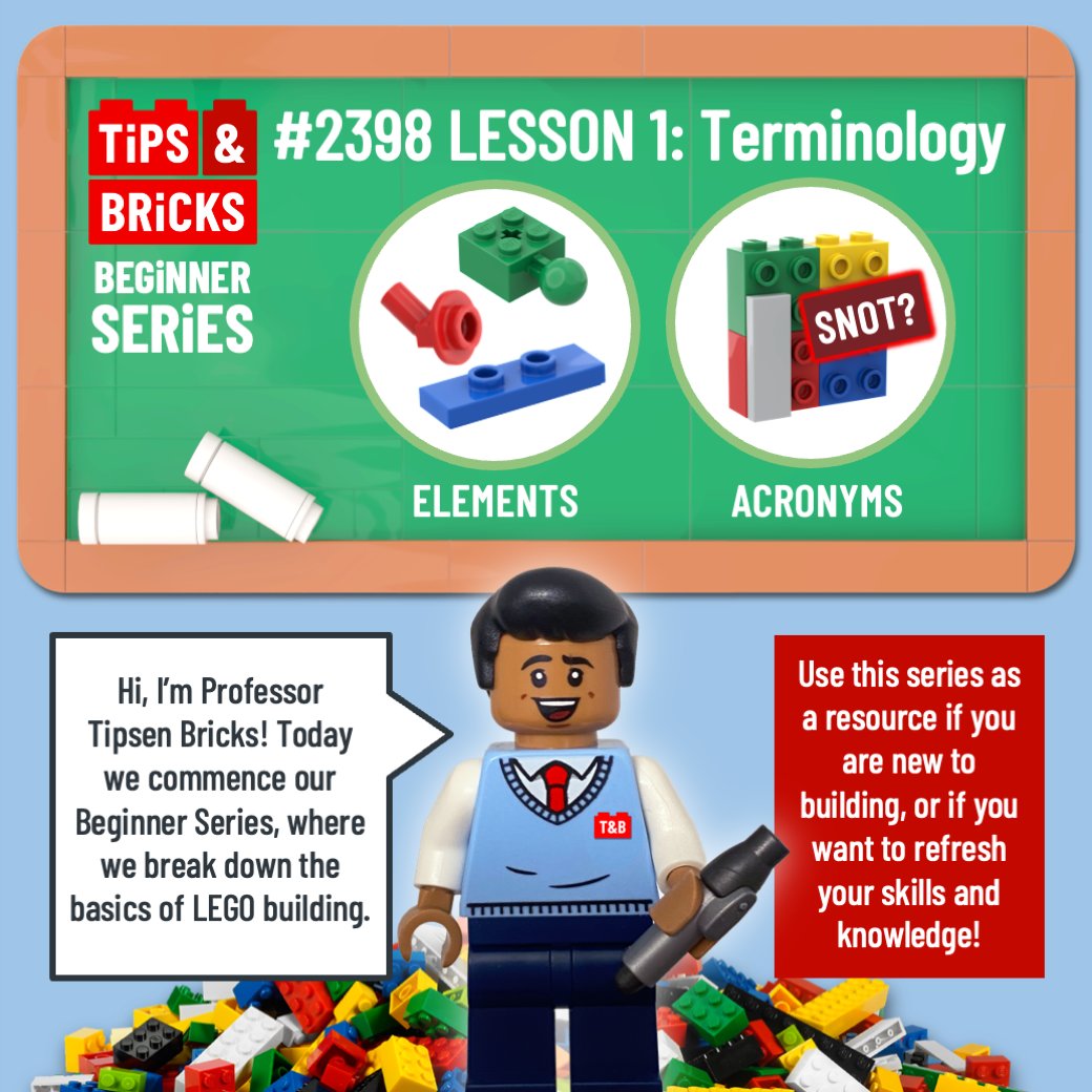 #2398 BEGINNER SERIES LESSON 1: Terminology - Tips&Bricks