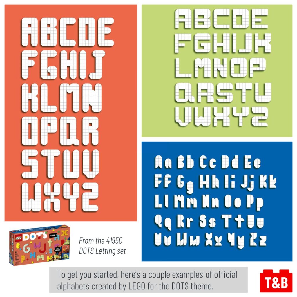 #2400 TECHNIQUE DISCUSSION: Your One-Stop Guide for LEGO Lettering ...