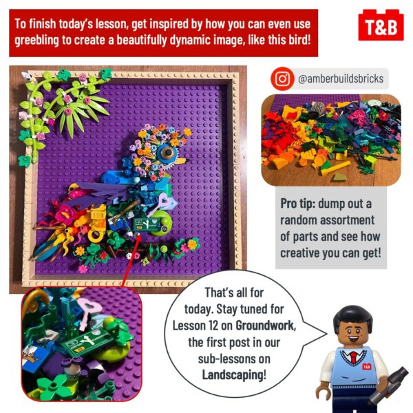 #2486 BEGINNER SERIES: Lesson 11 - Greebling - Tips&Bricks