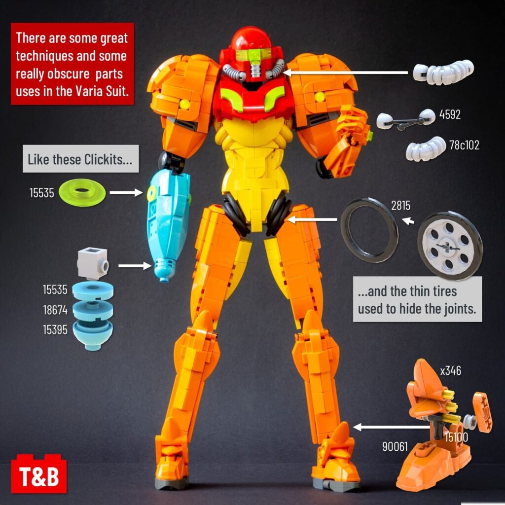 #2566 MOC OF THE WEEK: Samus Aran and Zero Suit Samus @eerookkonen ...