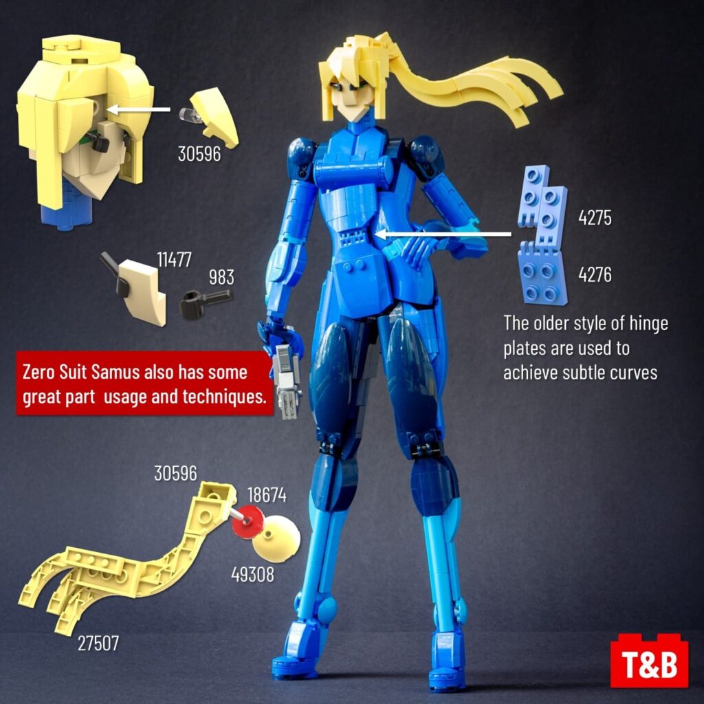 #2566 MOC OF THE WEEK: Samus Aran and Zero Suit Samus @eerookkonen ...