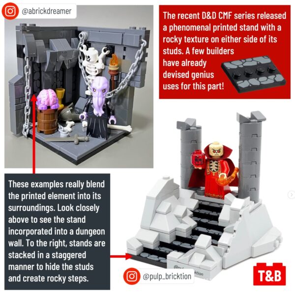 #2569 FAVORITE BRICK FRIDAY: CMF Stands - Tips&Bricks