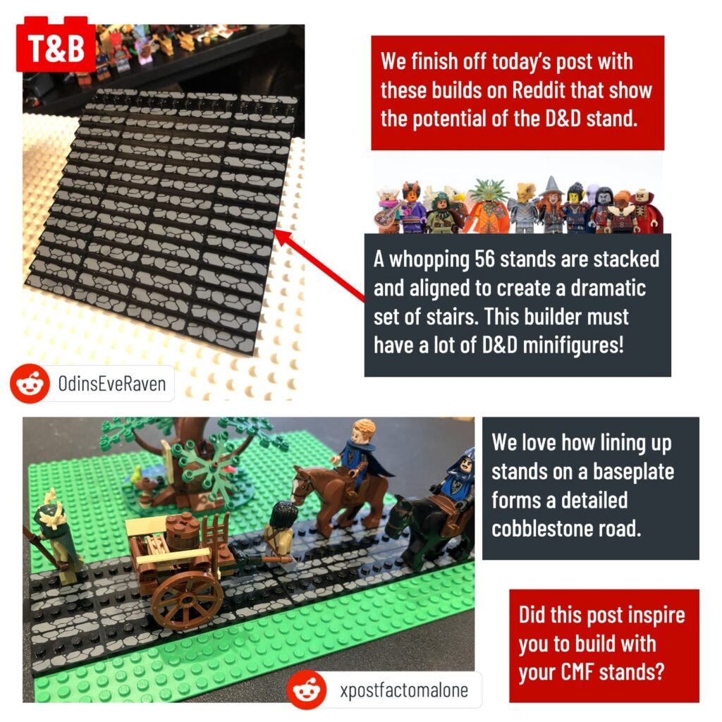 #2569 FAVORITE BRICK FRIDAY: CMF Stands - Tips&Bricks