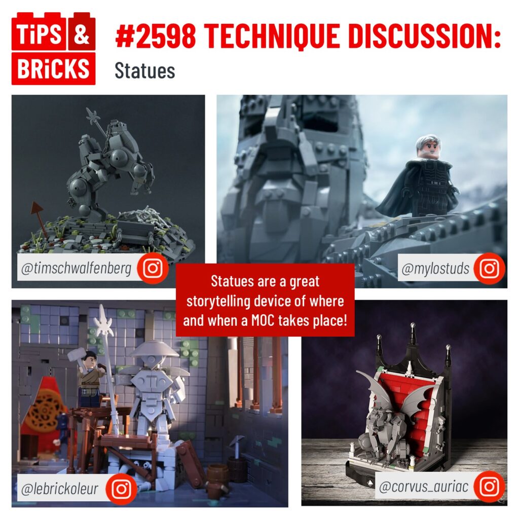 #2598 TECHNIQUE DISCUSSION: Statues - Tips&Bricks