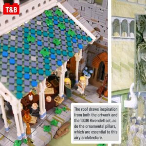#2633 MOC OF THE WEEK: The Council of Elrond by @noldor_lego - Tips&Bricks