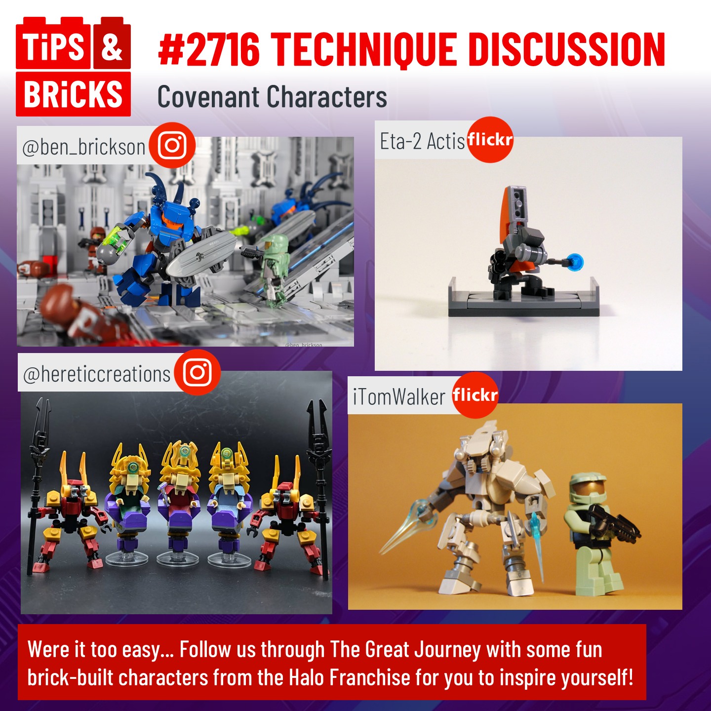 #2716 TECHNIQUE DISCUSSION: Covenant Characters - Tips&Bricks
