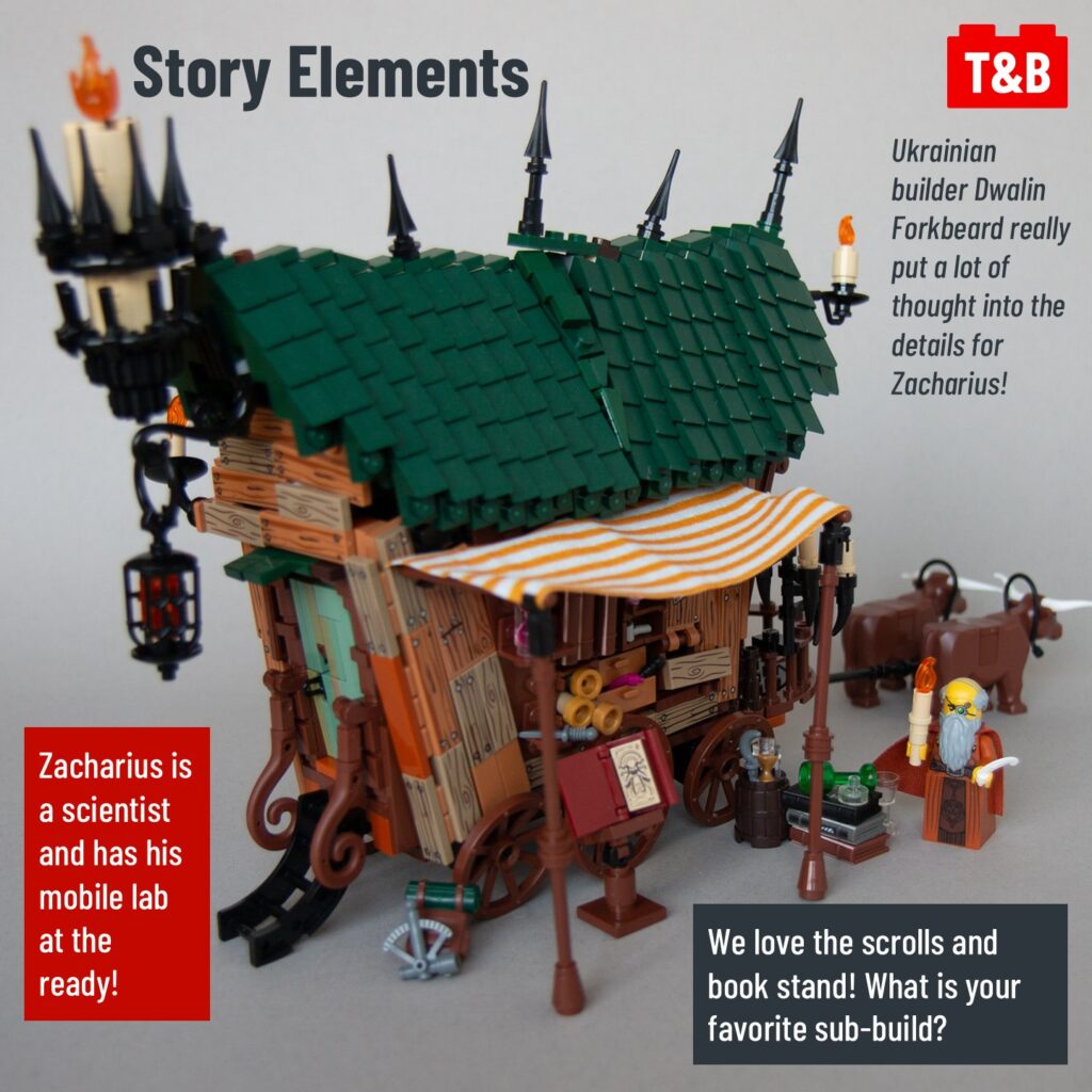 #2722 MOC OF THE WEEK: The Wagon of Zacharius by @dwalinforkbeard ...