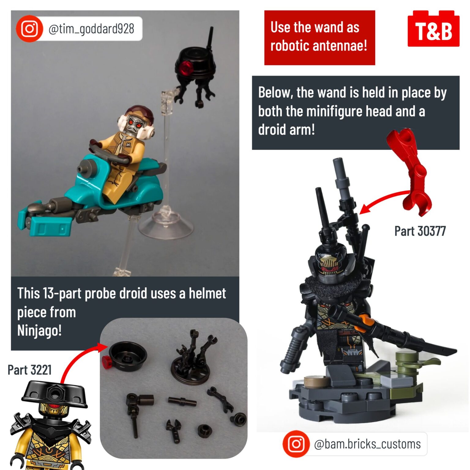 #2771 FAVORITE BRICK FRIDAY: Minifigure Wand (Part 2!) - Tips&Bricks