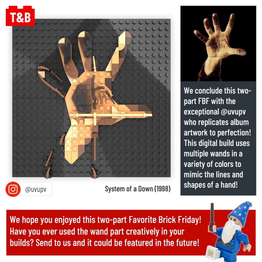 #2771 FAVORITE BRICK FRIDAY: Minifigure Wand (Part 2!) - Tips&Bricks