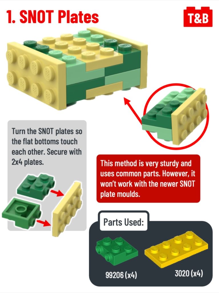 #2862 TECHNIQUES: 9 Ways to Build Upside Down - Tips&Bricks