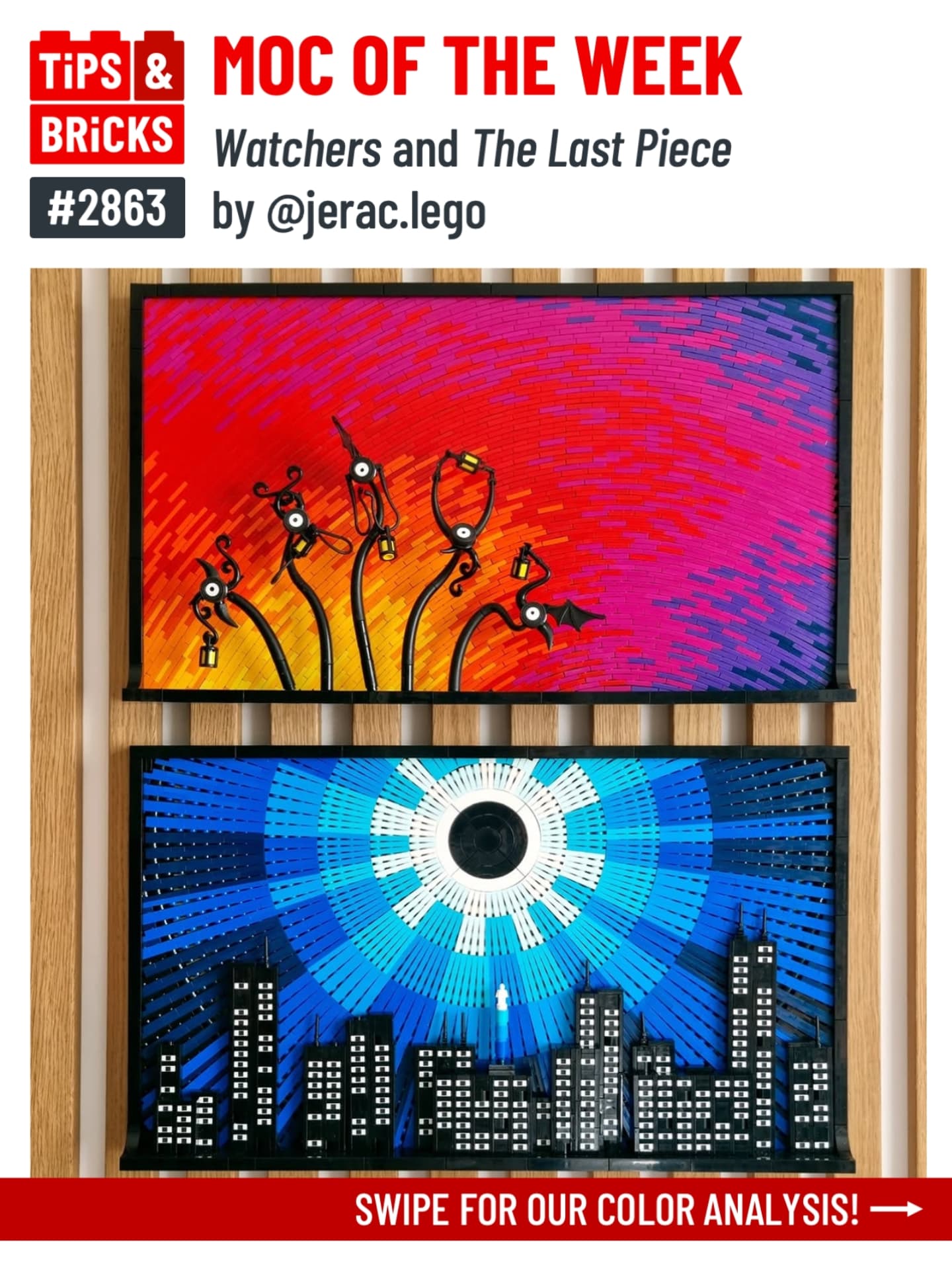 #2863 MOC OF THE WEEK: Watchers and The Last Piece by @jerac.lego ...