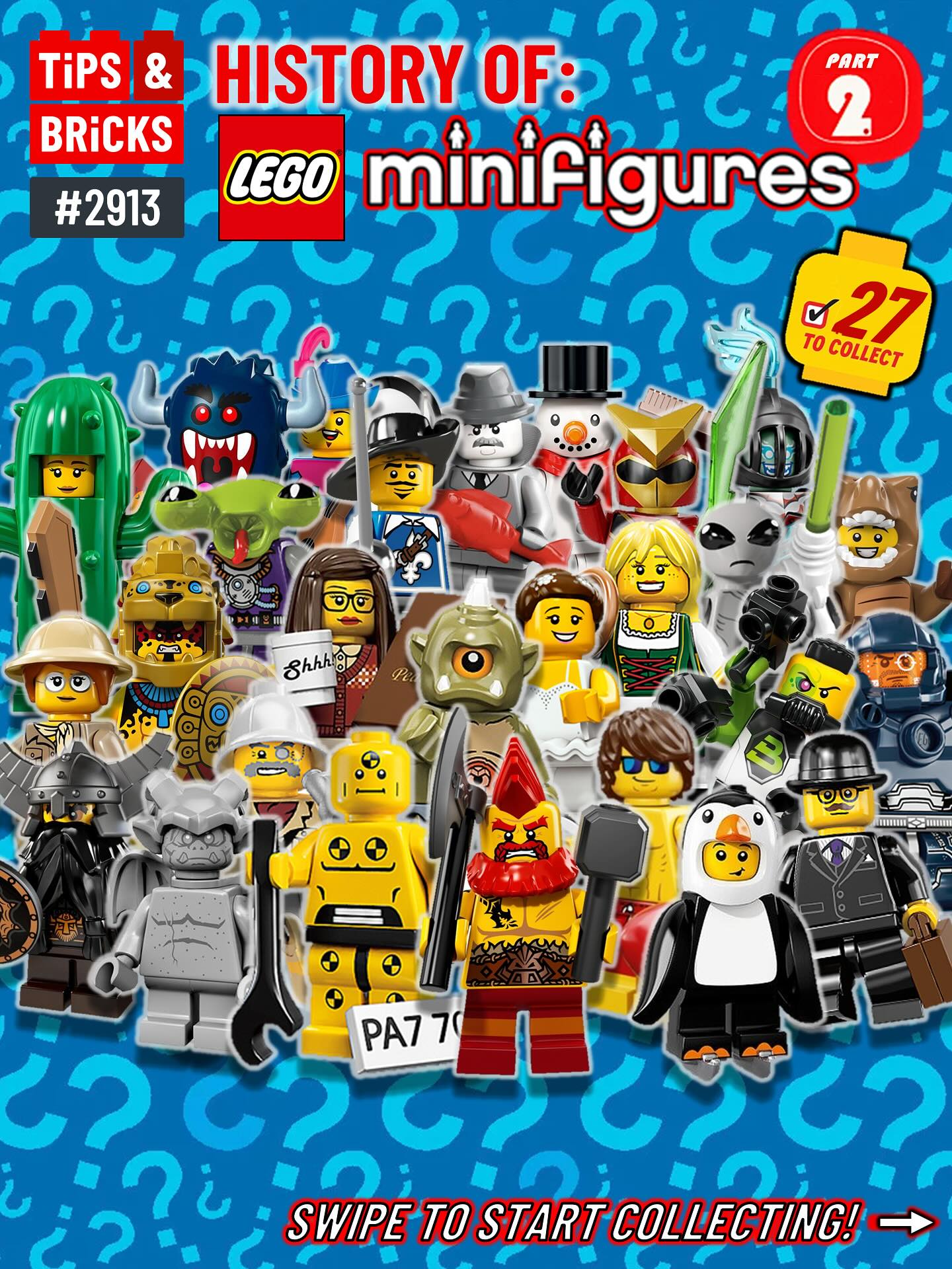 #2913 HISTORY OF: LEGO Minifigures Part 2 - Tips&Bricks