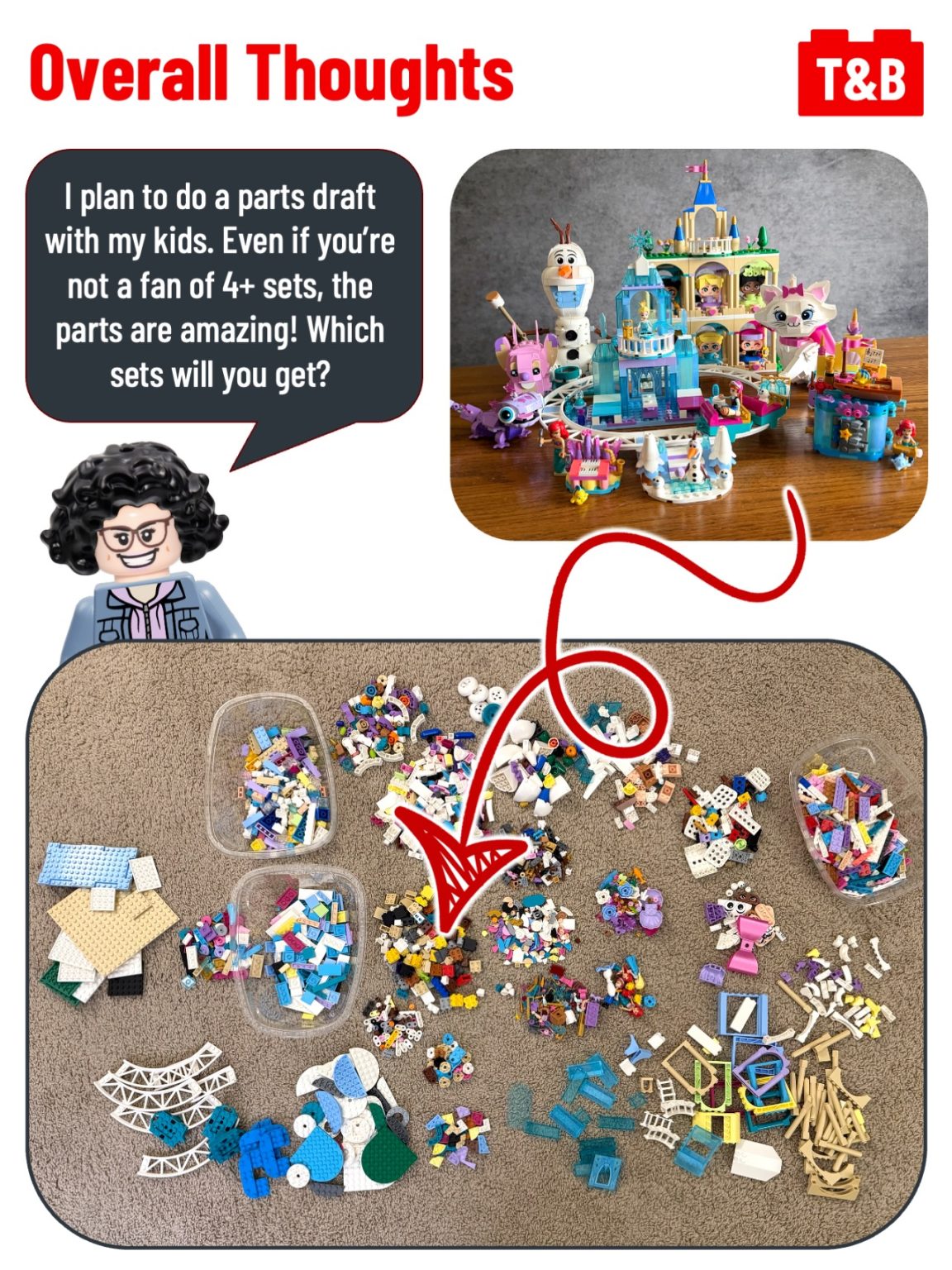 #2962 SET REVIEW: Building the January 2026 Disney Wave - Tips&Bricks
