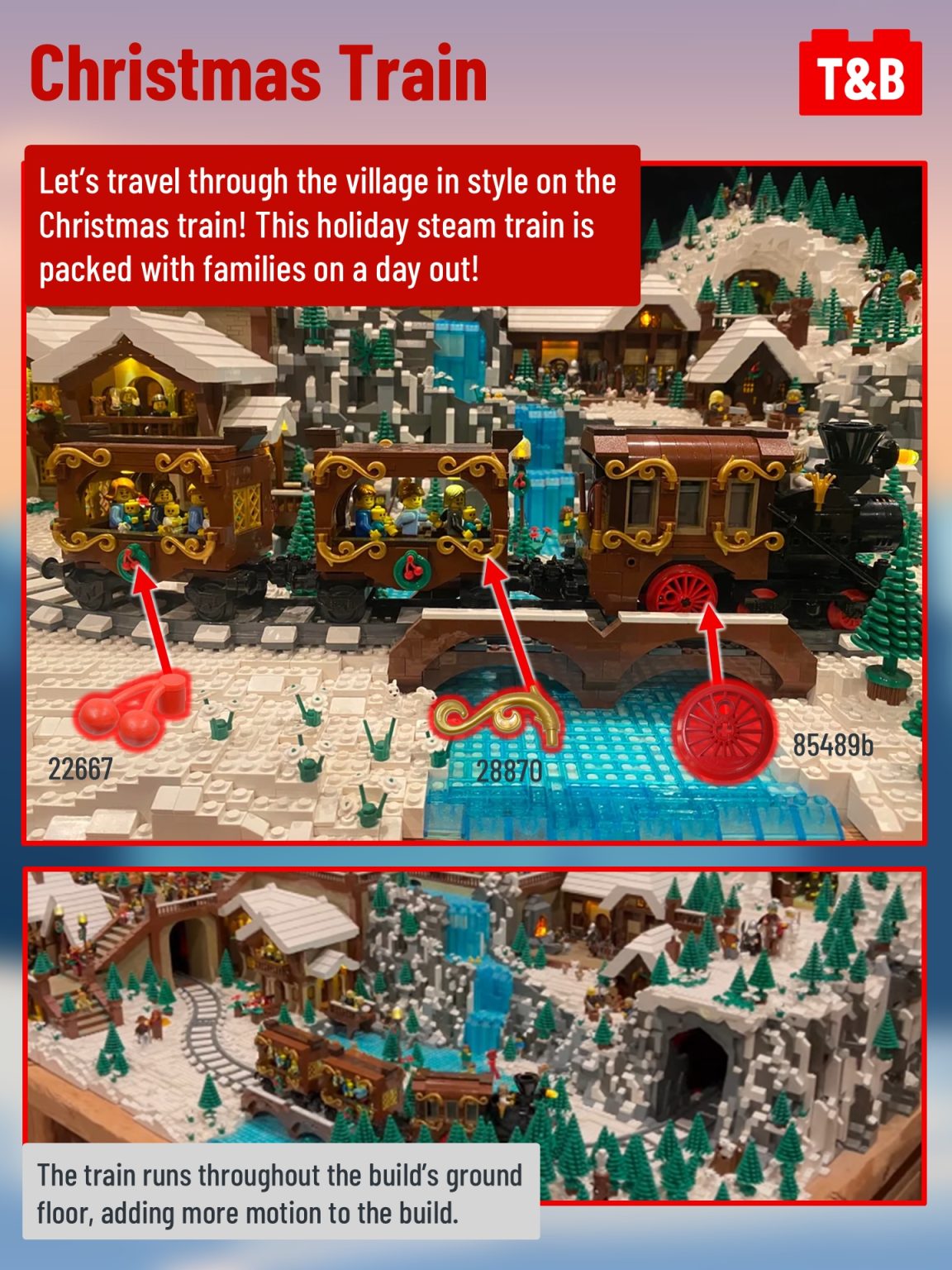 #2977 MOC OF THE WEEK: Christmas Village by @Nolphi Plays on YouTube ...