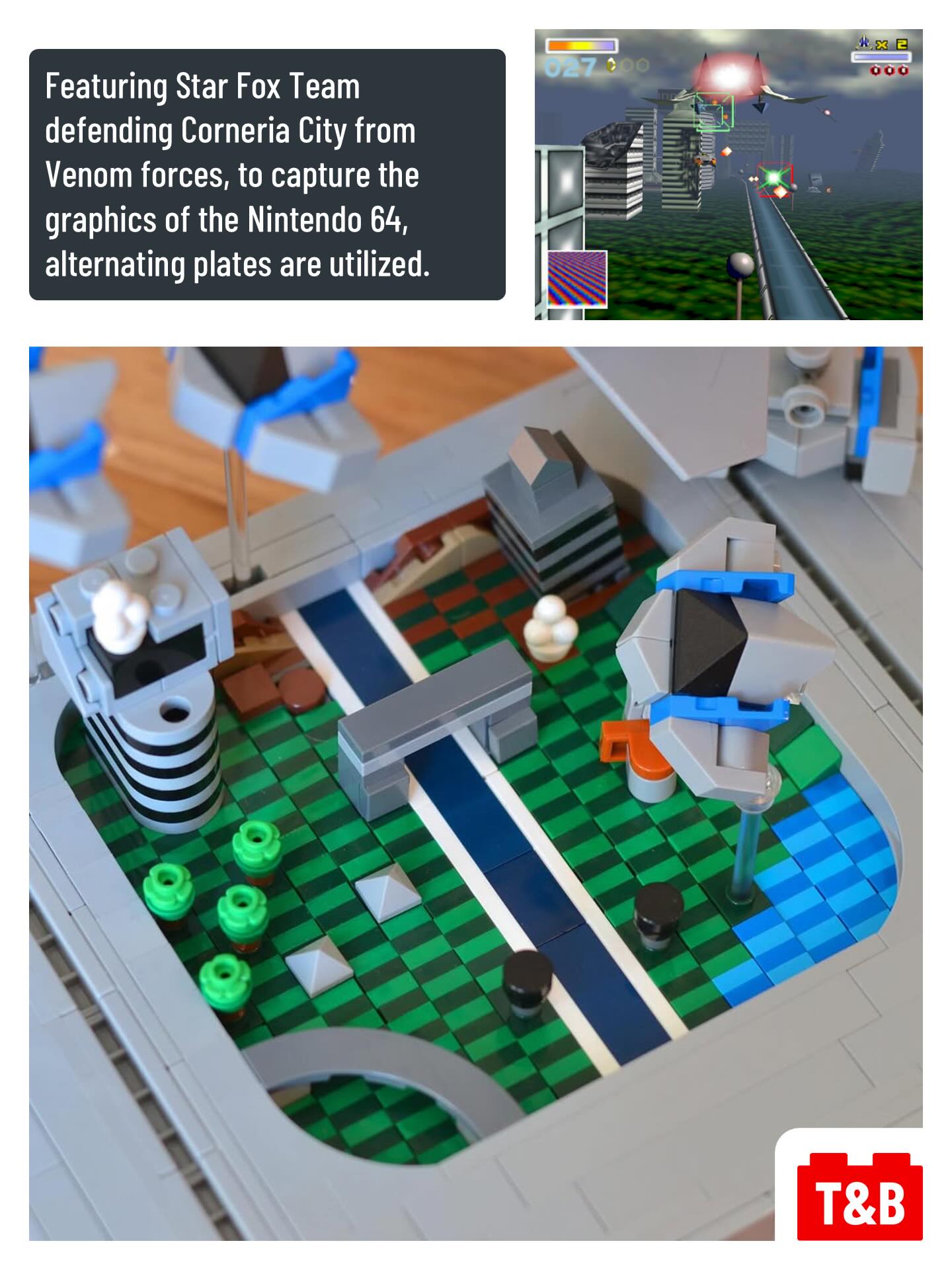 #3122 MOC OF THE WEEK: Star Fox by @pino_creations - Tips&Bricks